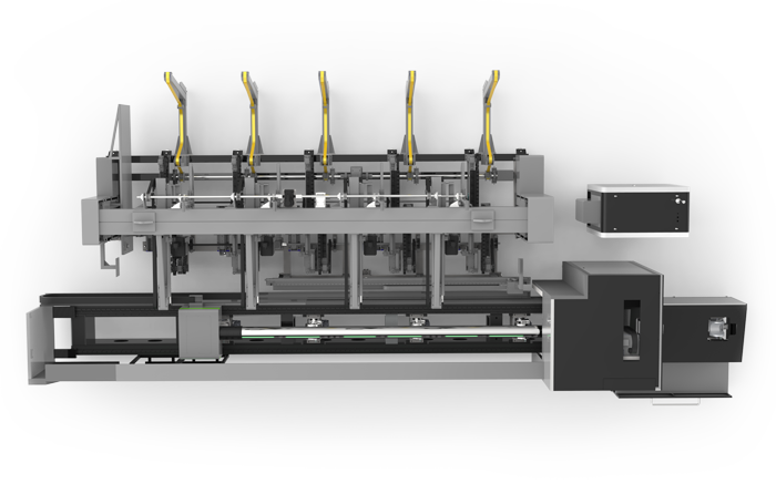 LF-AT Automatic loading tube laser cutting machine from China ...